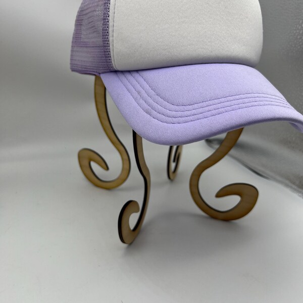 Hat or Cap Display Stand Laser Cut CNC File Ready to Make Laser Cut ...