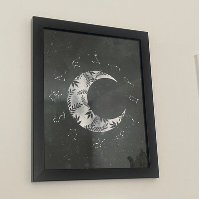 Bird and Wildflowers Printable Poster / Naturecore Watercolor - Etsy