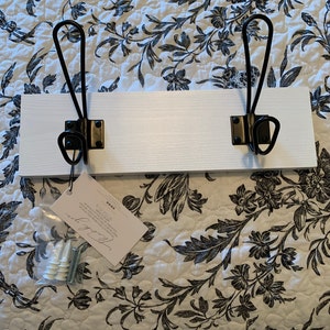 Farmhouse Wall Hook Bathroom Towel Hook Rustic Towel Hook Rustic Wall ...