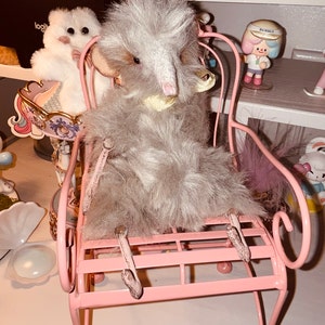 ADULT Pink Boy Rat Stuffed Toy. Social-emotional Toy of Eco-friendly ...