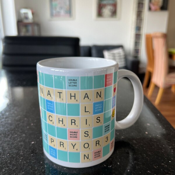 Personalised Custom Monopoly Game Themed Mug for Birthday, Anniversary ...