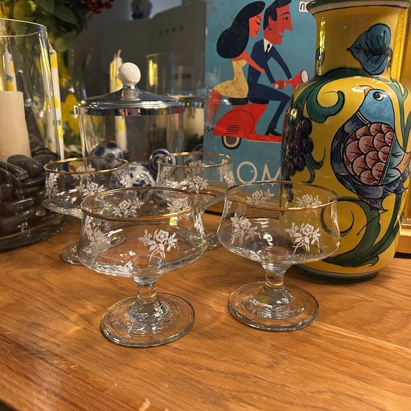 Vintage Carlton Ware Dishes Hand Painted Magnolia Pattern Collection of ...