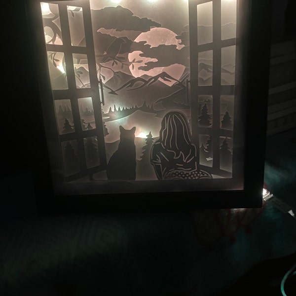 Shadow Box Svg - Etsy
