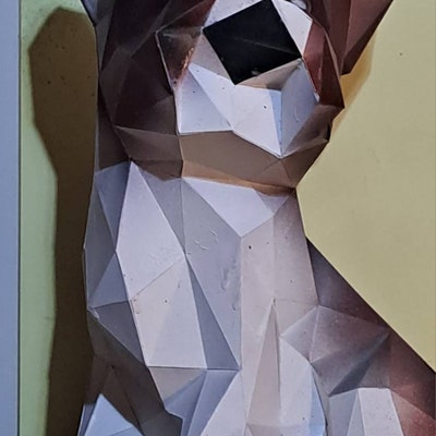 Star Papercraft, Low Poly, Papercraft, Papercraft 3d, PDF, DIY, Gift ...