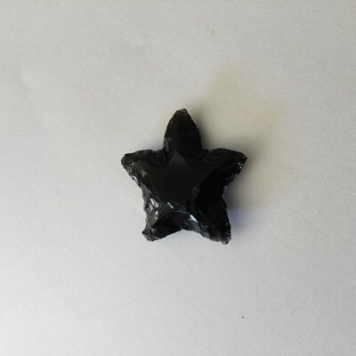 Obsidian Crystal Star - Etsy