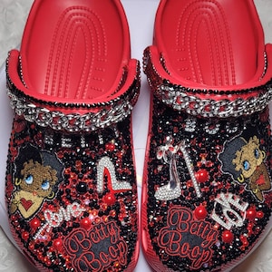 Betty Boop Bling Clogs-toddler - Etsy