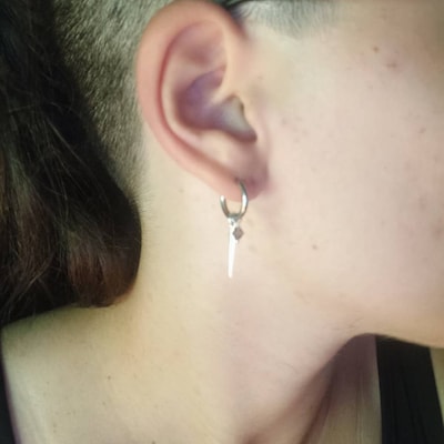 Star Conch Ear Piercing Conch Piercing Conch Hoop Earring - Etsy