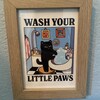 Retro Frog Poster, Funny Quote, Rude Bathroom Print, Frog Mushroom ...