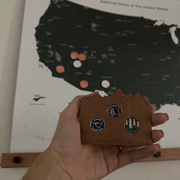 Utah National Parks Magnetic Token Bundle - Etsy