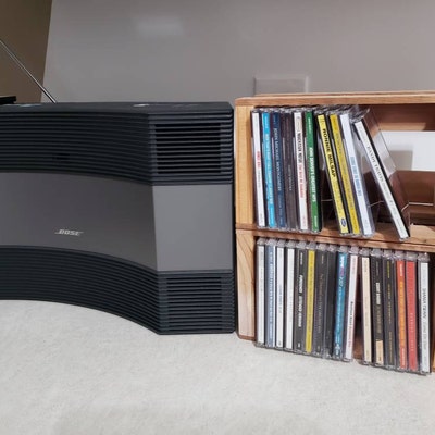 Tape Crates Handmade Wooden CD Crate Holds 18 Compact Discs - Etsy