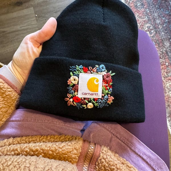 Custom Order Link, Embroidered Winter Beanie, Christmas Gift, Gift for ...