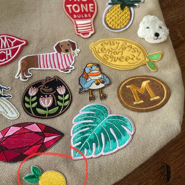 Gorgeous Pink Cherry Blossom Patch, Flower, Iron on Patch, Embroidered Patch, Applique, Iron on ...