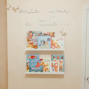 Once Upon a Time Cutout Kids Bedroom Decor Nursery Wall Decor - Etsy