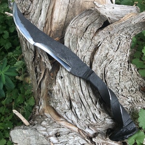 Hand Forged Railroad Spike Knives - Etsy