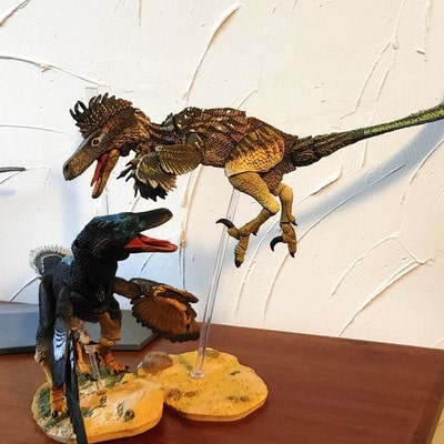 Realistic 'road Runner' Dinosaur Action Figure Dino Collectible Animal ...