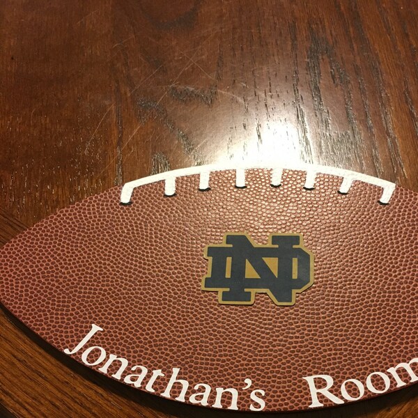 Football Signs, Football Door Hanger, Football, Boys Room Signs ...