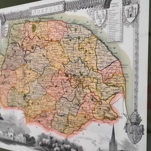 Map of CANALS and Navigable Rivers William Swire 1888 Rare Exceptional ...