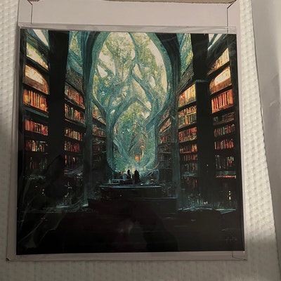 IN STOCK: Tolkien-inspired Window R-2 Human/ai Hybrid Art Print or Gallery Wrapped Canvas - Etsy