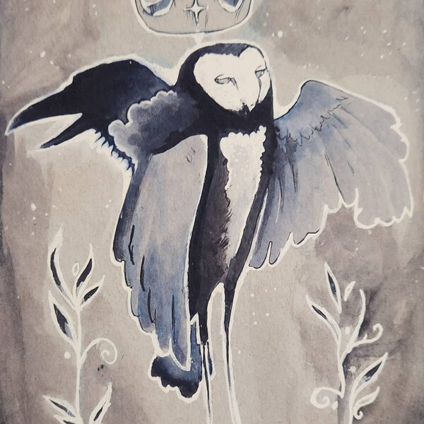 Goetia: the Stargazer, Stolas Print - Etsy