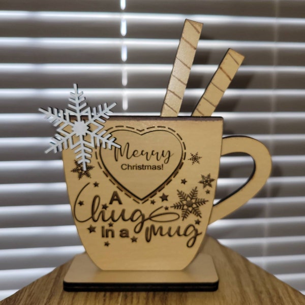 A Hug in a Mug Gift Card Holder | Cash Money Gift | Personalized ...