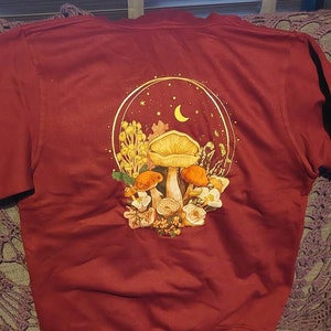 Vintage Fall Sweater, Embroidered Autumn Leaves Crewneck Sweatshirt ...