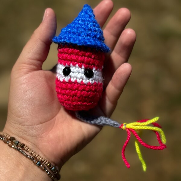 Boom the Firecracker Crochet Pattern - Etsy