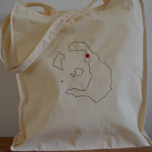 Personalised Italy Map Cotton Tote Bag - Etsy UK