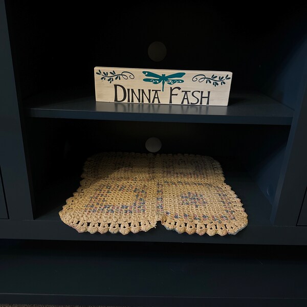 Dinna Fash Sign, Outlander Sign, Outlander Decor, Outlander Gift ...