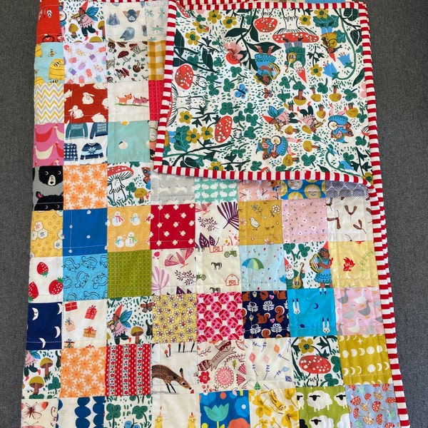 Handmade Linen & Cotton Patchwork Project Bag sunflower and French Lavender Sachet - Etsy