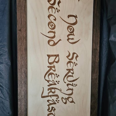 Officially Labeled Disturber of the Peace Gandalf LOTR Sign. Bag End ...