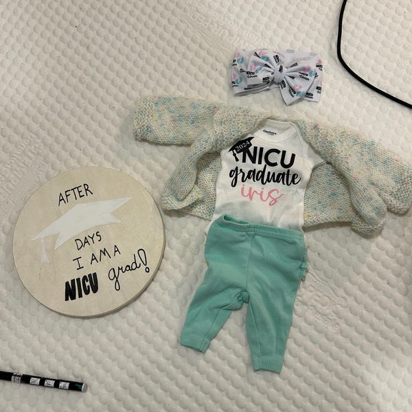 Due Dates Are Dumb Onesie®, NICU Baby Outfit, Preemie Baby Clothes ...