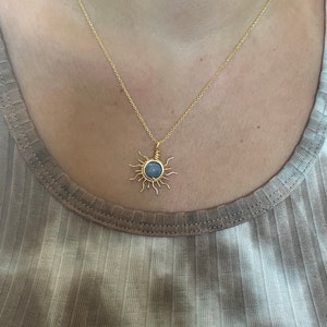 Sun Necklace/ Wire Wrapped Sun/ Handmade Wire Wrapped Sun /crystal ...