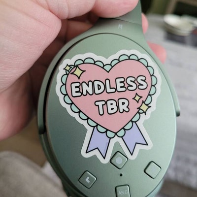 MINI Endless TBR Book Club Sticker L Bookworm Sticker Bibliophile ...