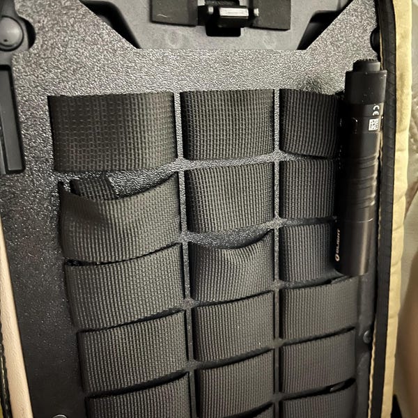 Crosstrek Center Console MOLLE Panel: 2024-2025 Subaru Storage ...