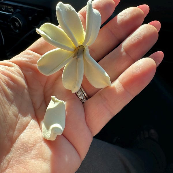 Na'u Flower Hair Pick - Etsy