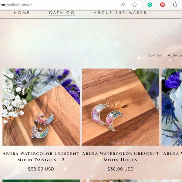 Dark Cottagecore Shopify Theme, Forest Aesthetic Shopify Template ...