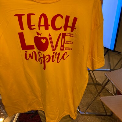 Teach Love Inspire SVG / Cut File / Cricut / Commercial Use ...