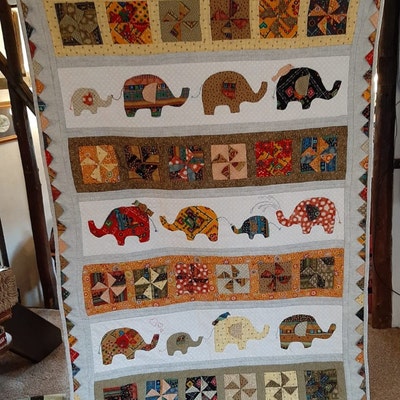 Houndstooth Quilt Pattern PDF - Etsy