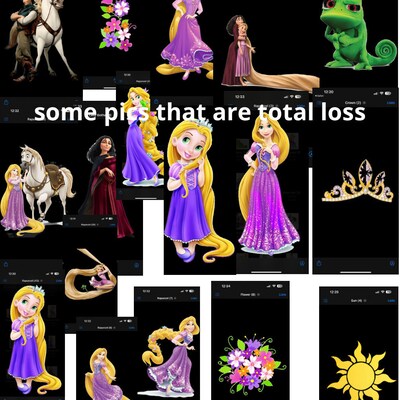 Tangled PNG Mega Bundle, Tangled SVG, Flynn Rider Svg, Rapunzel Png ...