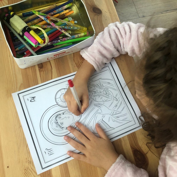 Holy Mother of Humility, Byzantine Iconography Christian Art Gift ...