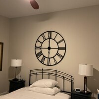 12 Deluxe Acrylic Clock Hour Markers With Double Sided Tape on Back for ...