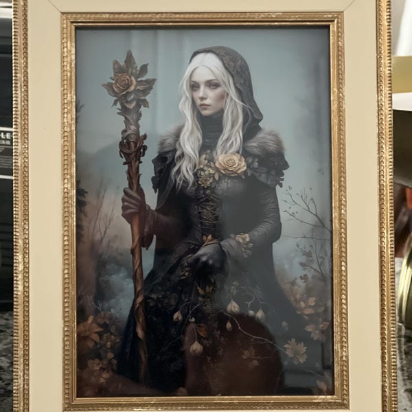 Octopus Mermaid Art Print - Sea Siren Poster, Underwater Fantasy, Ocean ...