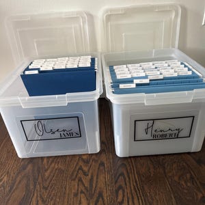 Printable Family Tote Labels Family File Folder Labels Family DIY ...