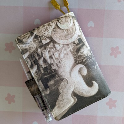 A6 Zippered Planner Case and Journal With Cotton PU Leather - Etsy