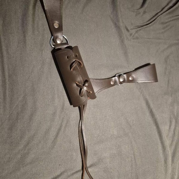 Hand Crafted Leather Sword Holster: Medieval Inspired Belt Accessory - Etsy