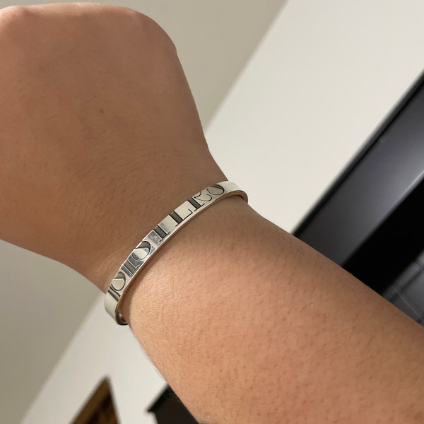 Sisters Split Bracelets . Personalized Sisters Jewelry Cuff . Sisters ...