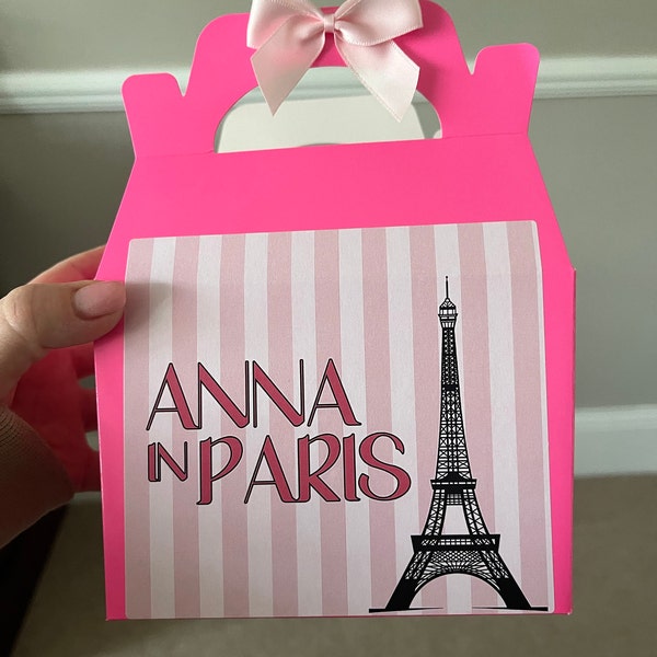 Hen Party Box | IN PARIS | Personalised Luxe Gift Favour Boxes Girls ...