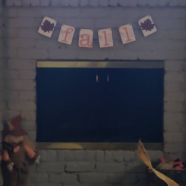 Fall Banner, Thanksgiving Banner, Rustic Fall Decoration, Thanksgiving ...