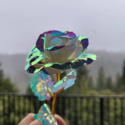 FFXIV Elpis Glow in the Dark Holographic Flower, FFXIV Endwalker ...