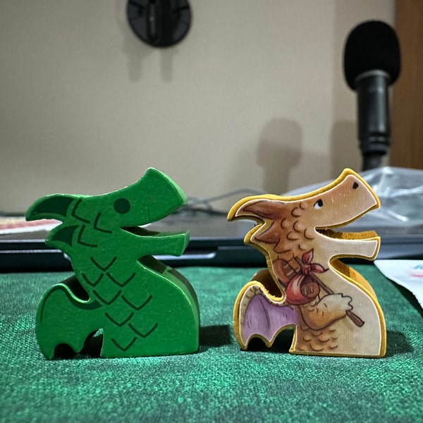 FLAMECRAFT - Matte Vinyl Meeple Stickers/decals Upgrade Kit ...